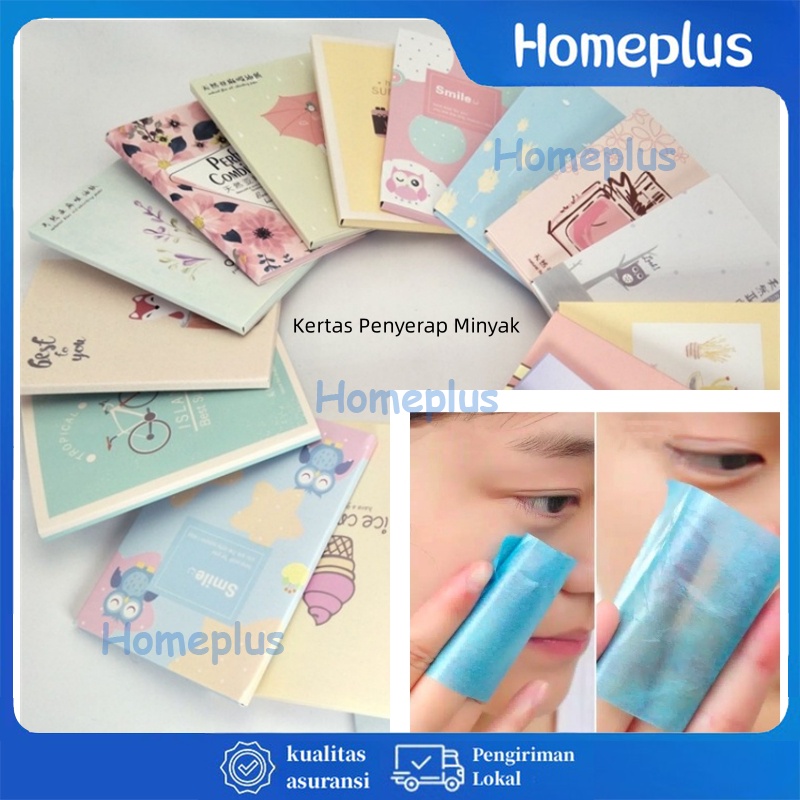Jual HomePlus Lembar Kertas Linen Tissue Penyerap Minyak isi 50 Pcs ...