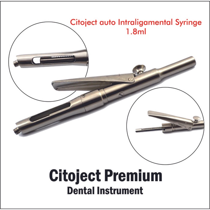 Jual Citoject Premium Otomatis / Silver Citojek Sen Shan Dental ...