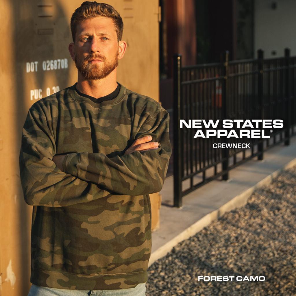 Jual NSA Sweater Crewneck Camo/ Camouflage/ Army New States Apparel ...