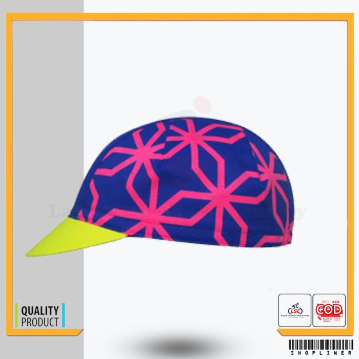 Jual Topi Sepeda Mujiono Cycling Cap Beat Cycling Cap Sepeda Roadbike MTB M 54 58CM Shopee Indonesia