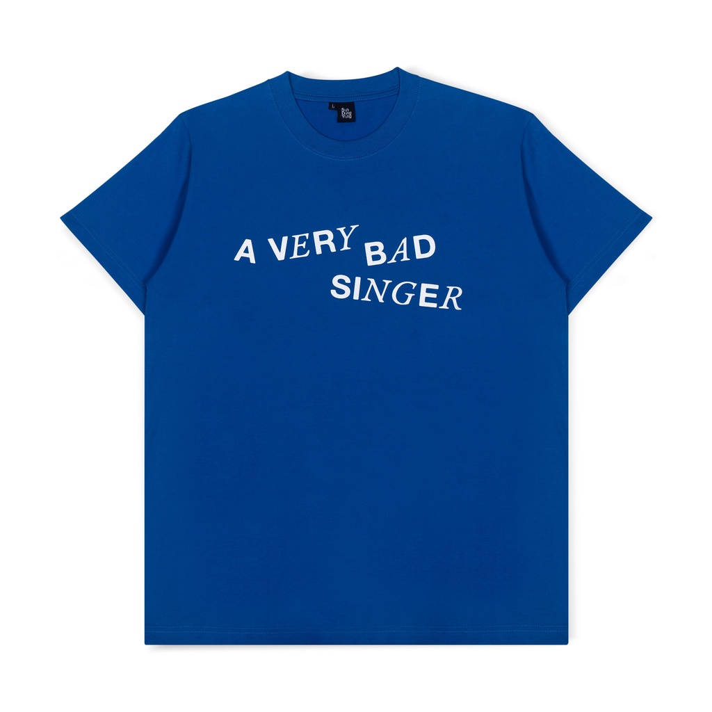 Jual Hindia - Very Bad Singer Blue T-shirt | Shopee Indonesia