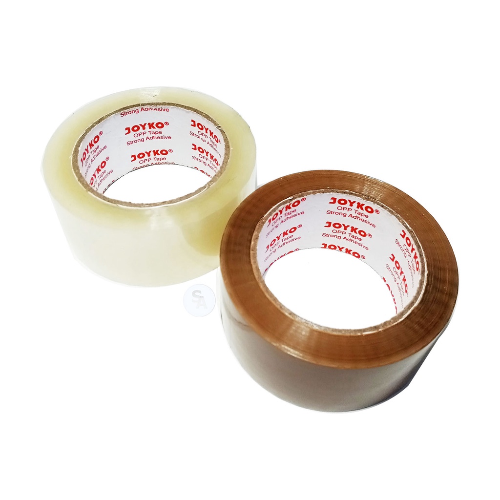 Jual JOYKO - Lakban Besar Bening dan Coklat 2 Inch - Roll | Shopee Indonesia