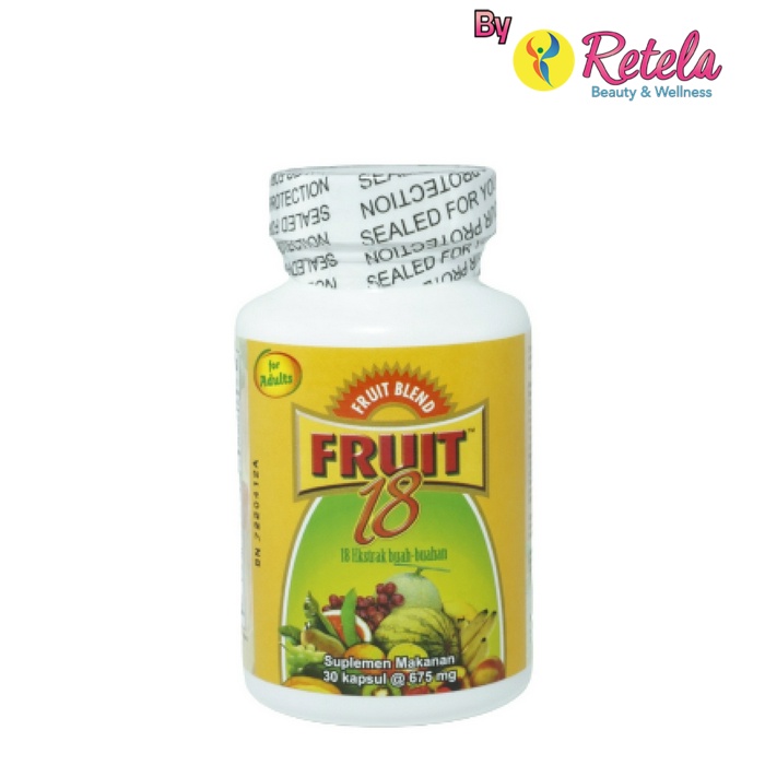 Jual Fruit 18 Adult1 Botol 30 Capsul | Shopee Indonesia