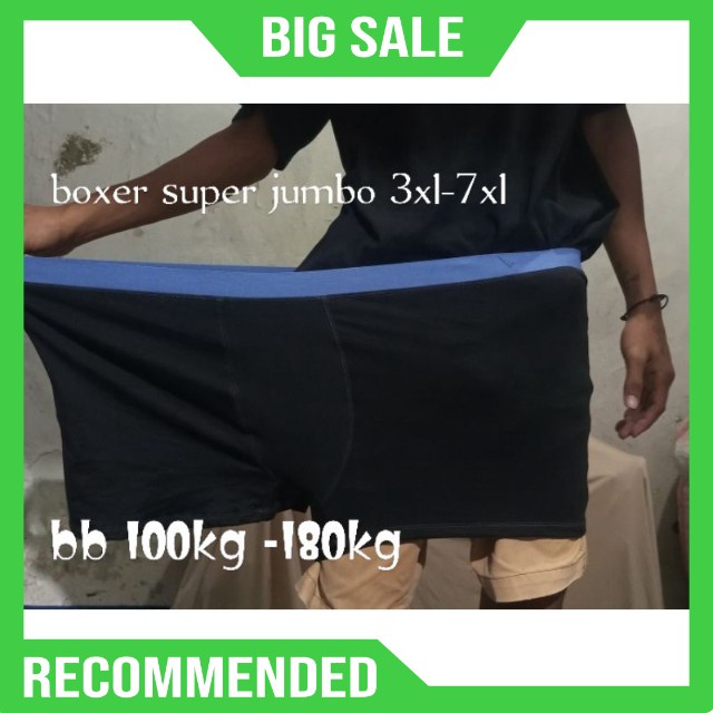 Jual CD boxer pria big size/jumbo/super jumbo | Shopee Indonesia