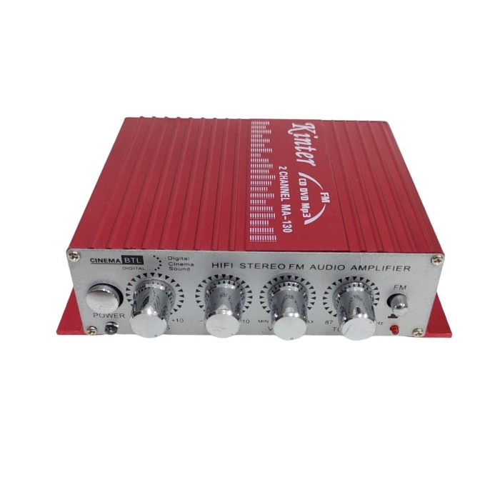 Jual Kinter MA-130 Amplifier Hi-Fi Stereo FM USB Mp3 Ma 130 2 C Mobil ...