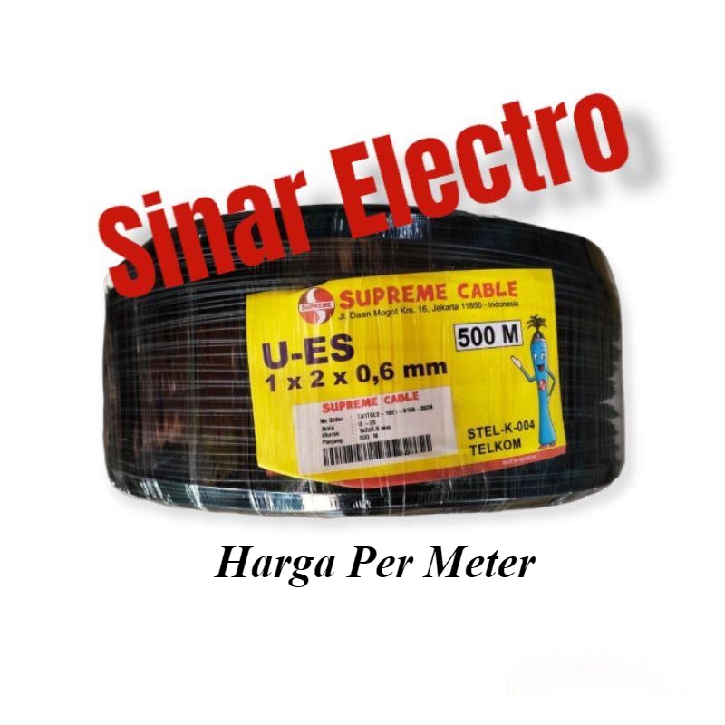 Jual [Baru] KABEL TELEPON TELPON BARU Kabel Outdoor Drop wire Dropwire ...