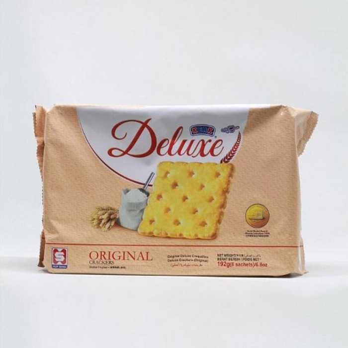 Jual [MS] Biskuit Original Malaysia Merek Kerk Deluxe Original 192 gram ...