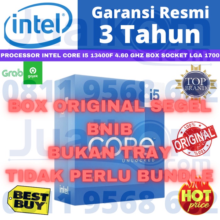 Jual Processor Intel Core I5 13400F 4.60 GHz Box Socket LGA 1700 i5 13400 | Shopee Indonesia