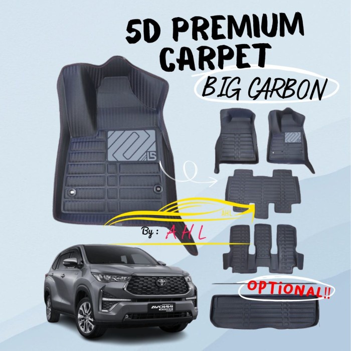 Jual Karpet 5D Premium Mobil Toyota Innova Zenix/Zenix Hybrid Inova ...