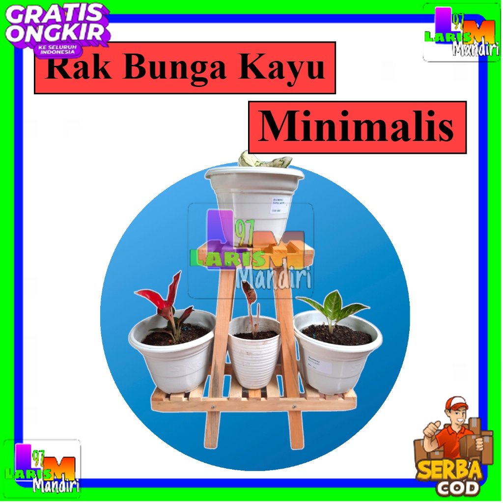 Jual PROMO !! Rak bunga susun minimalis / STANDING POT / RAK KAYU SUSUN ... Jual PROMO !! Rak bunga susun minimalis / STANDING POT / RAK KAYU SUSUN ...