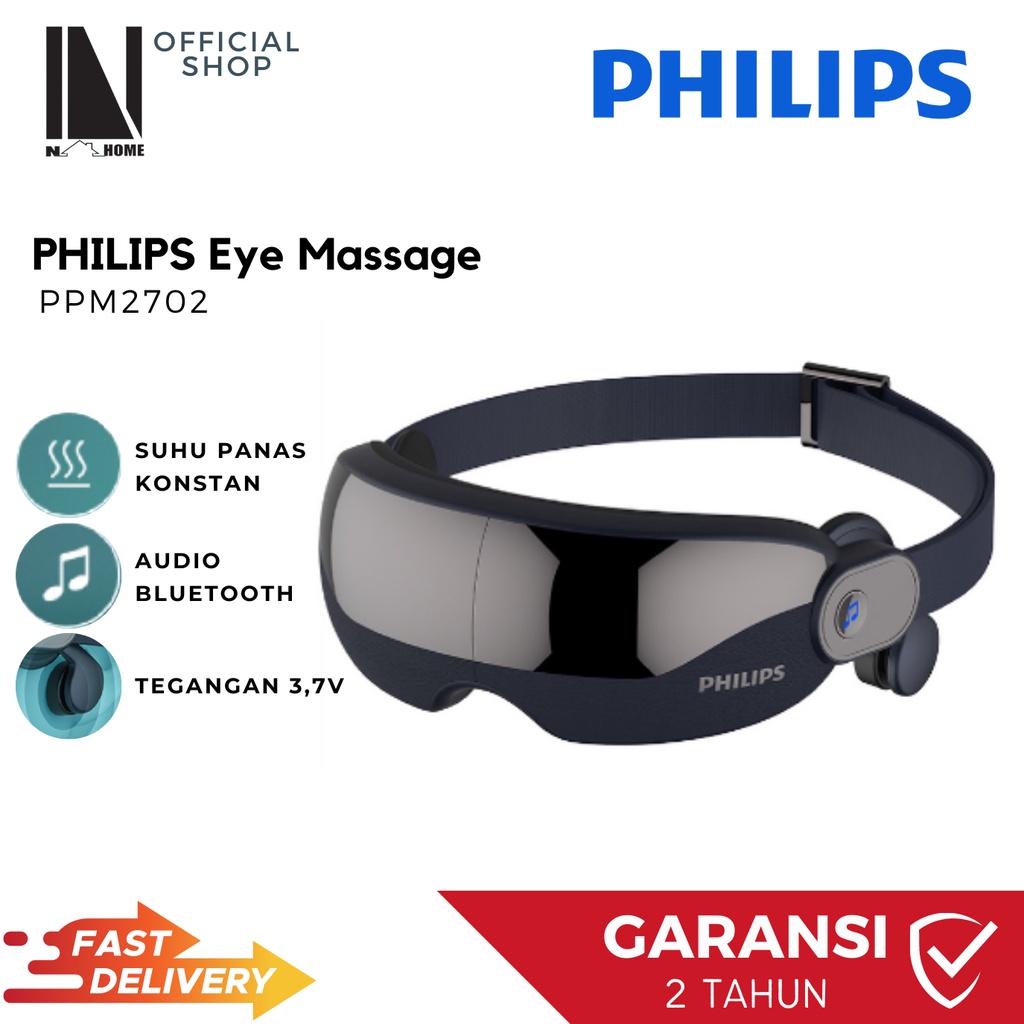 Jual Philips Eye Massage Pijat Area Mata Music Audio Bluetooth/5 ...