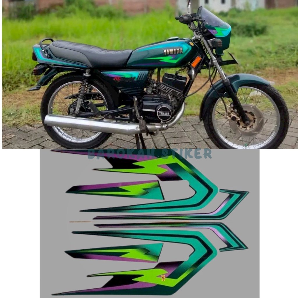 Jual Striping stiker polet motor yamaha rx s rxs special 1997 97 ...