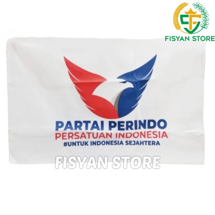 Jual Bendera Partai Persatuan Indonesia | Bendera Perindo 100 x 150 CM ...