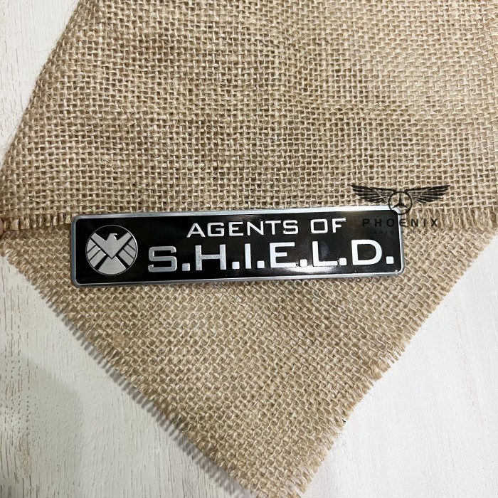 Jual Emblem 3D Shield Logo Marvel Agent Of Shield Plat S.H.I.E.L.D ...