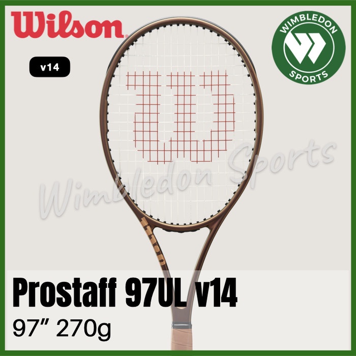 Jual Raket Tenis WILSON PROSTAFF 97UL V14 / Raket Wilson Pro Staff 97UL v14 -HANI03 | Shopee ...