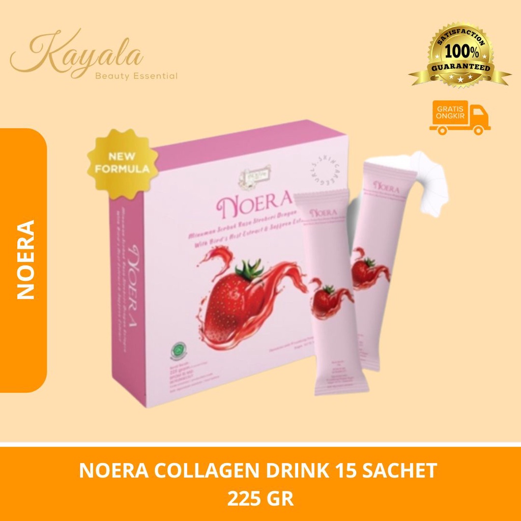 Jual NOERA COLLAGEN DRINK 15 SACHET 225 GR - COLLAGEN DRINK NOERA ...