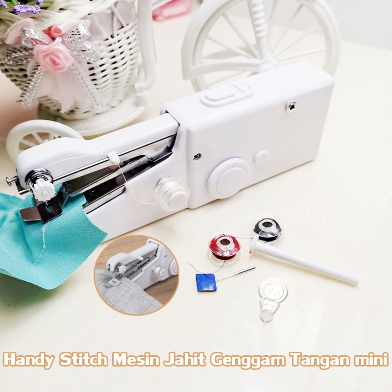 Jual Handy Stitch Mesin Jahit Genggam Tangan mini/Mesin Jahit Kecil ...