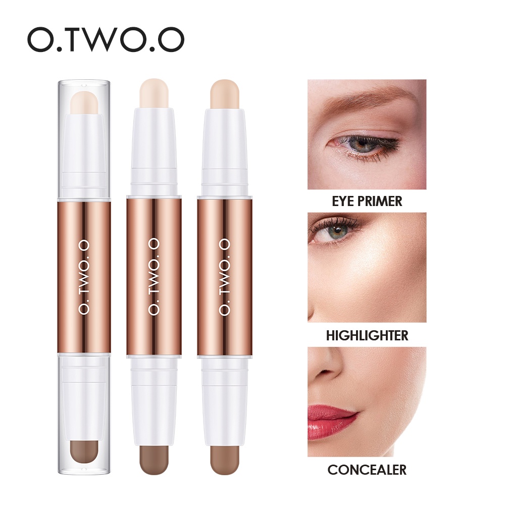 Jual O.TWO.O Stick Highlight Foundation stick & Highlight Makeup Magic ...