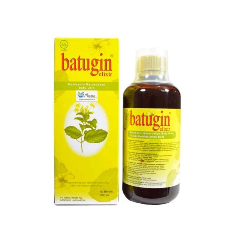 Jual BATUGIN ELIXIR SYR 300ML - OBAT HERBAL GINJAL | Shopee Indonesia