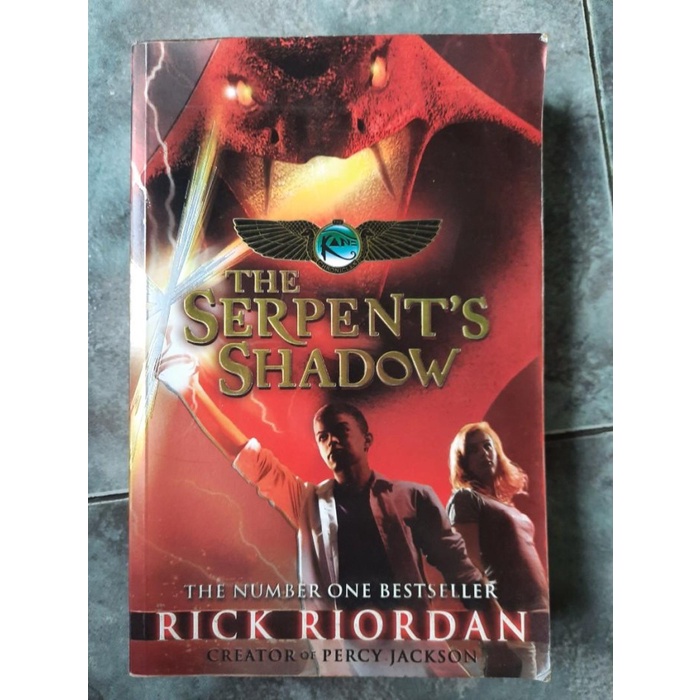 Jual The Serpent's Shadow Riordan, Rick Published by Penguin Books (HC ...
