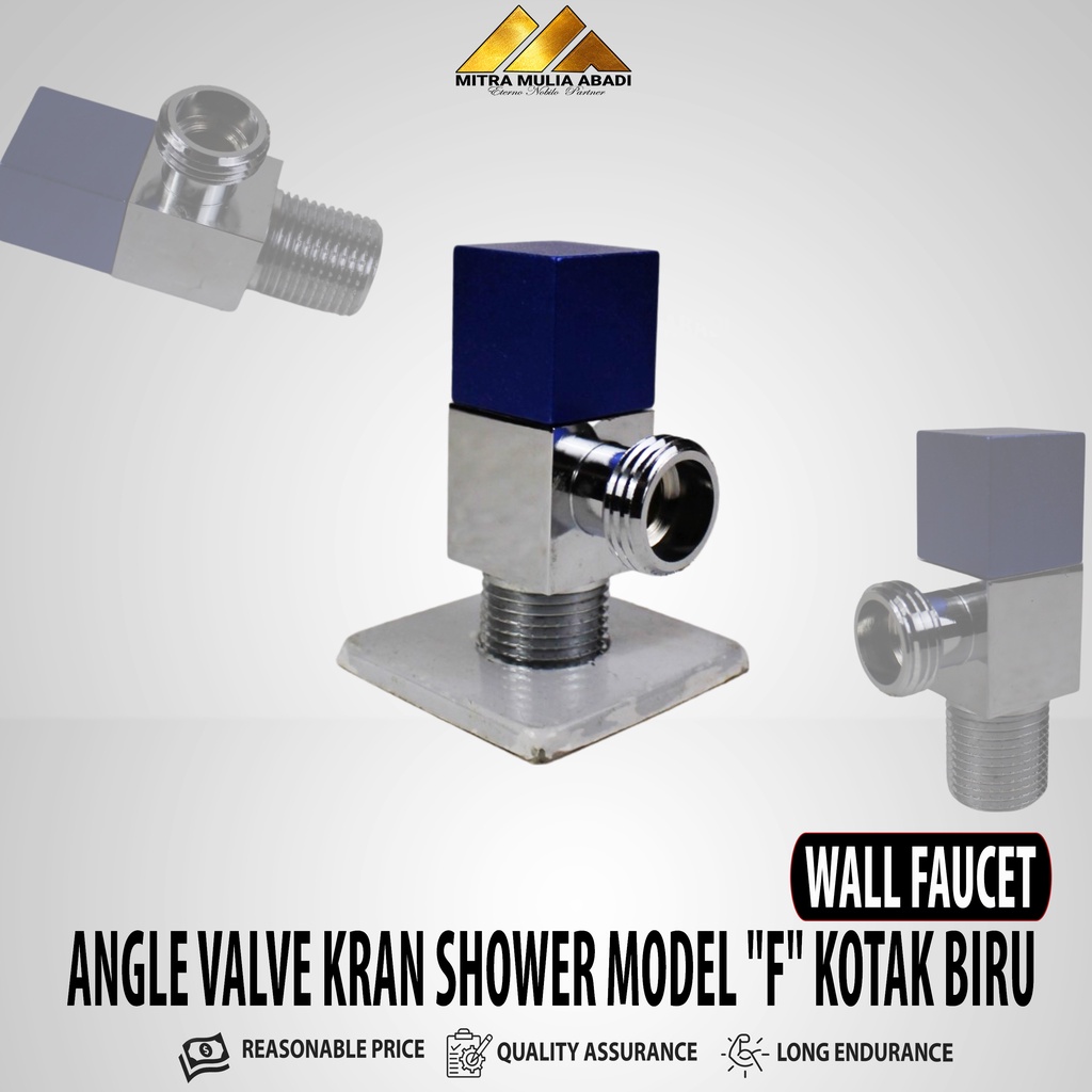 Jual Stop Kran Shower Single I ANGLE VALVE KRAN SHOWER MODEL "F" KOTAK ...