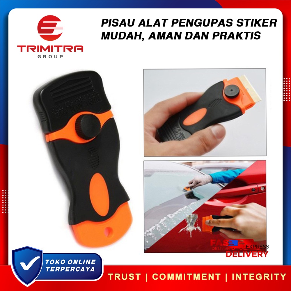 Jual Pisau Pengupas Pembuka Sticker Stiker Scotlet Scraper TOP | Shopee ...