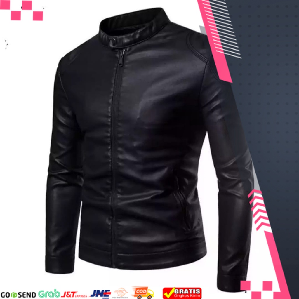 Jual JAKET FORMAL KEREN NYAMAN DESAIN NEW /Jaket kulit pria model intel ...