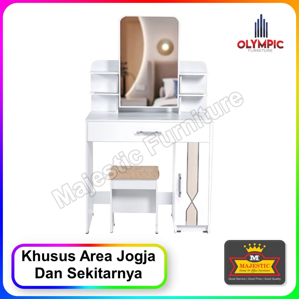 Jual Meja Rias Olympic MR Seamus - Jogja | Shopee Indonesia