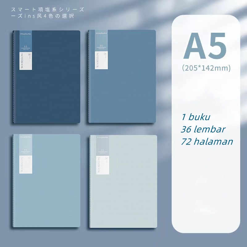 Jual A5/B5 Notebook/Morandi Color Notebook Notepad | Shopee Indonesia
