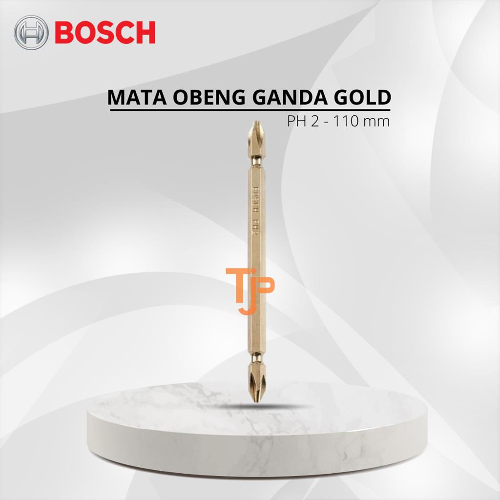 Jual BOSCH MATA OBENG GANDA PH2 GOLD - 110 mm ( Satuan ) PN.2608521043 ...