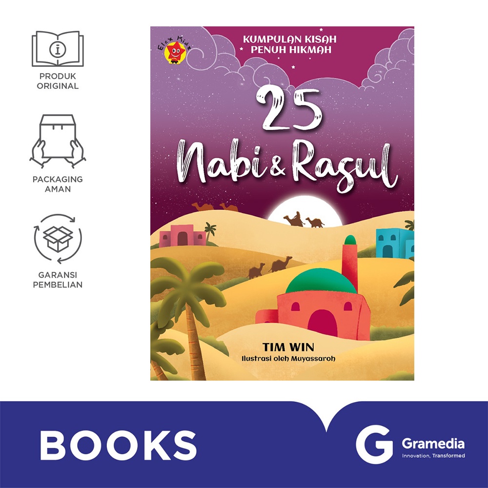 Jual Kumpulan Kisah Penuh Hikmah 25 Nabi dan Rasul | Shopee Indonesia