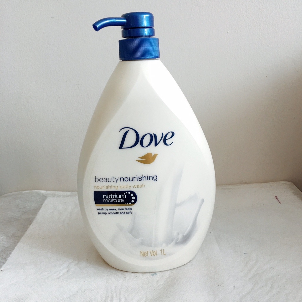 Jual Dove Body Wash Beauty Nourishing Pump 1000 Ml | Shopee Indonesia