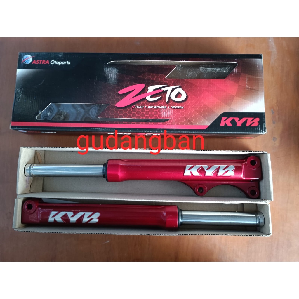 Jual KYOS-FF1020 Series SHOCKBREAKER KAYABA ZETO 424mm KYB ORI SHOCK ABSORBER Depan Mio Sport ...
