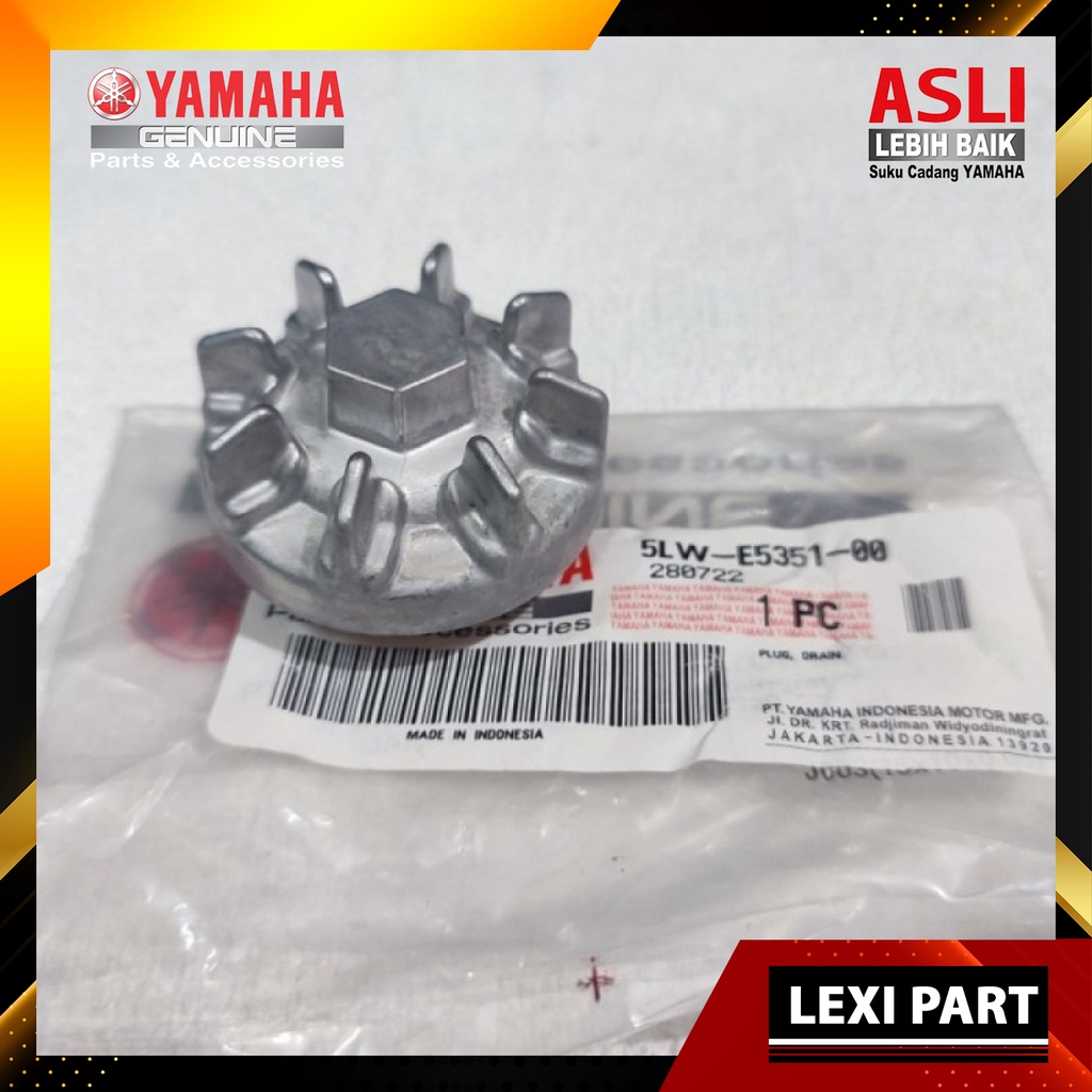 Jual Plug Drain Baut Tutup Pompa Oli Bawah Yamaha Mio Sporty Mio Smile Mio Soul Fino Karbu 5LW ...