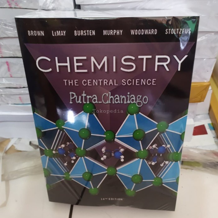 Jual Chemistry The Central Science 14th Edition By Brown 14 ( Buku ...