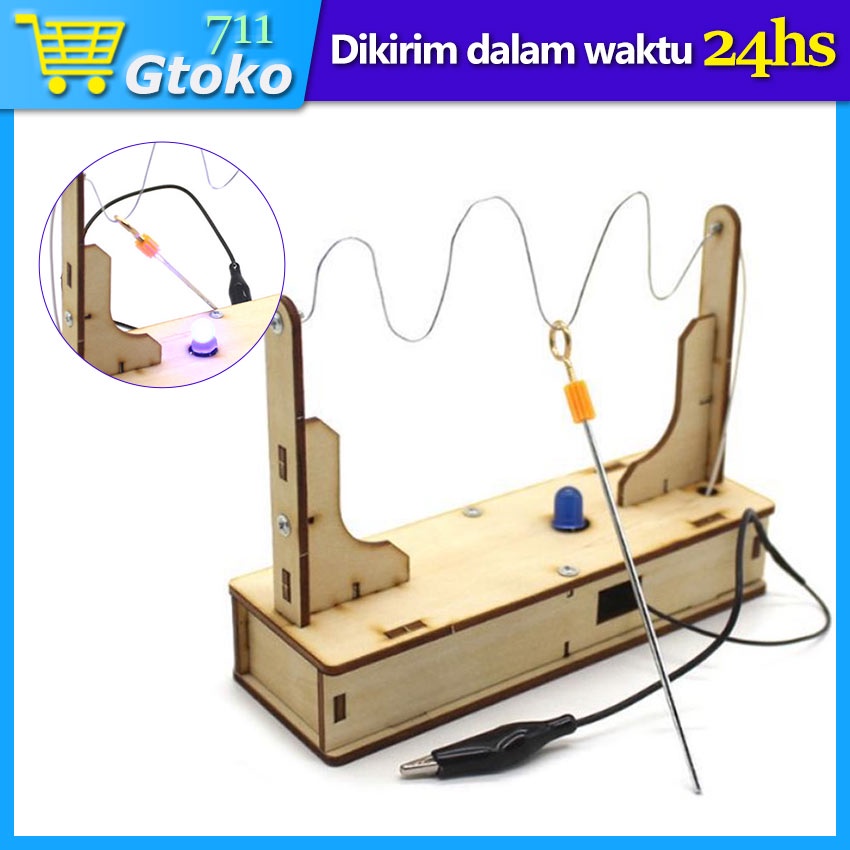 Jual Mainan Motorik Anak Elektrik Wire Maze Fun Game Electric Mainan ...