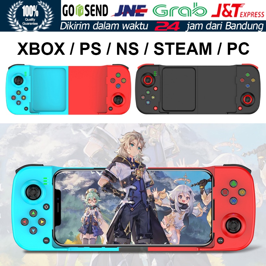 Jual Rectracetable Controller Gamepad Mendukung Fungsionalitas iOS / Android / PS4 / Switch / PC ...