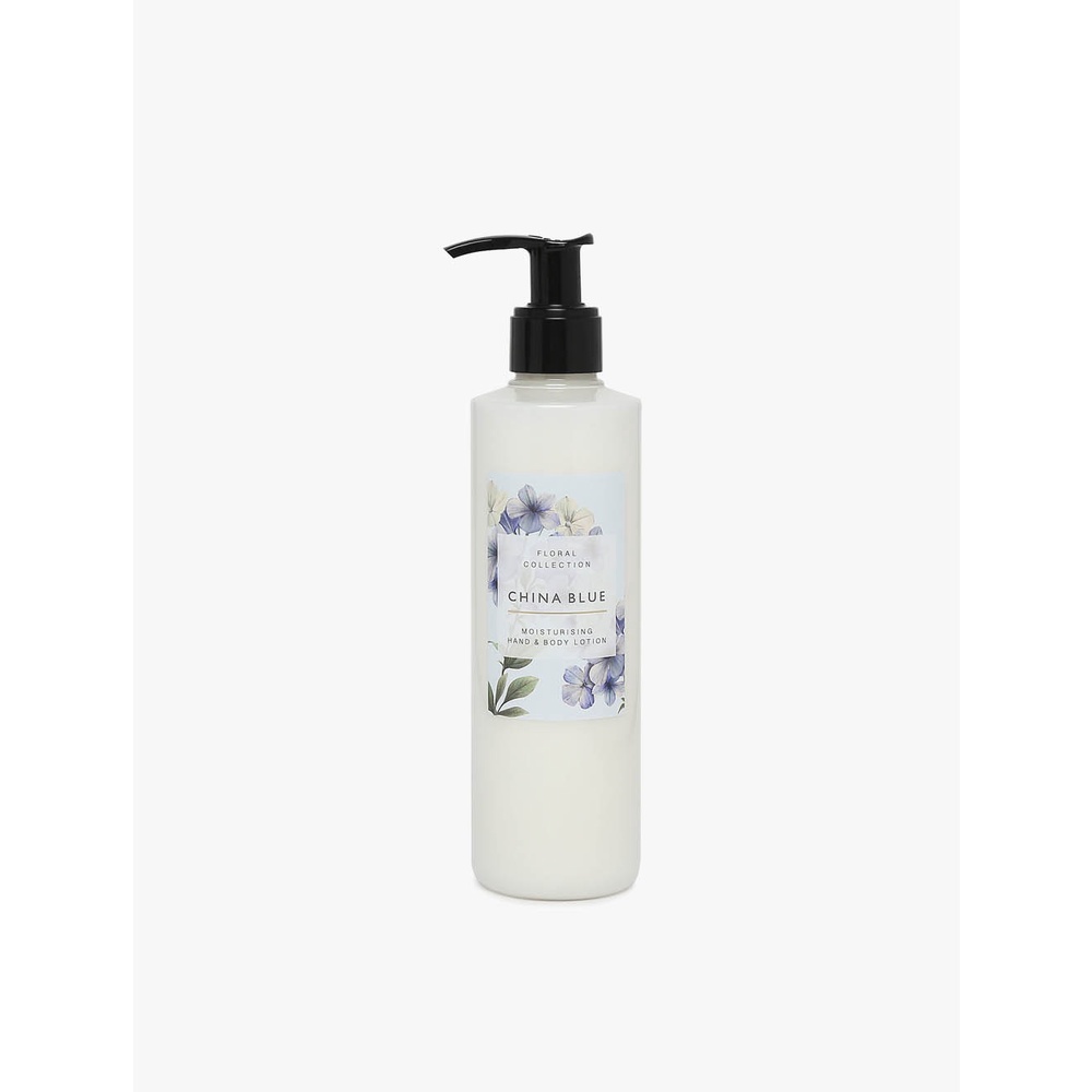 Jual M&S - Floral China Blue Body Lotion 250ml - Lilial free | Shopee ...