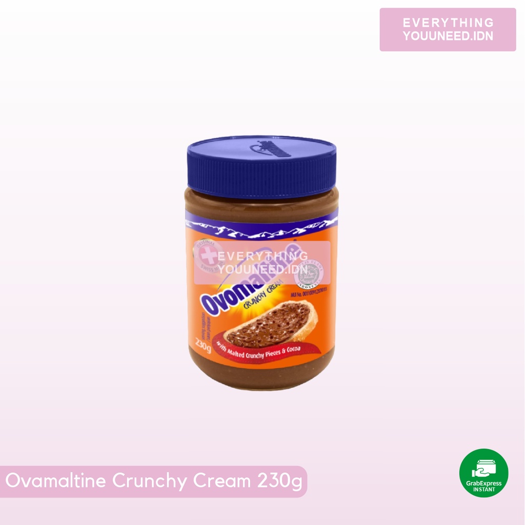 Jual Ovomaltine Crunchy Cream 230gr | Shopee Indonesia