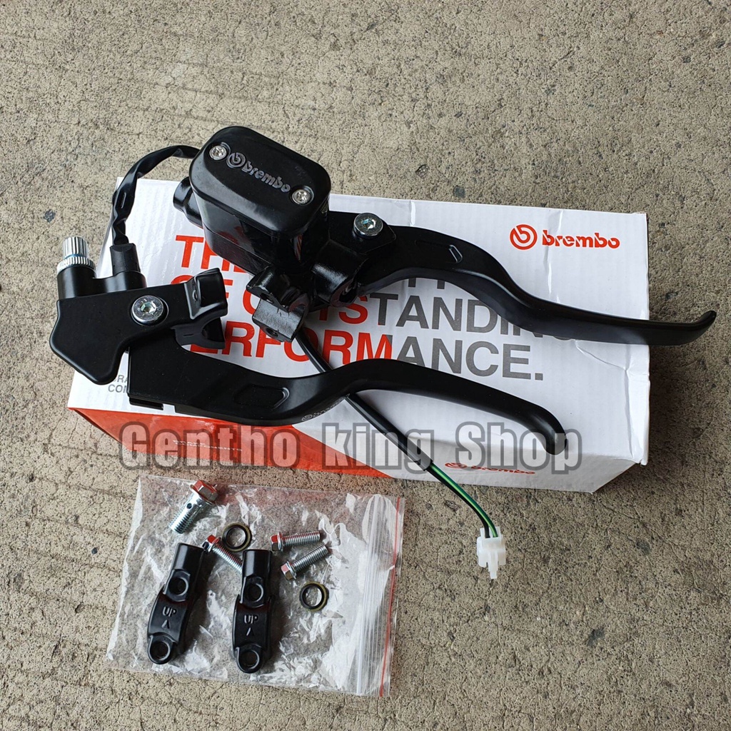 Jual Master Rem Brembo Tabung Kotak & Oval + Handle Rem Kiri Kopling ...