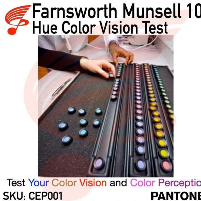 Jual Farnsworth Munsell 100 Hue Color Vision Test | Shopee Indonesia