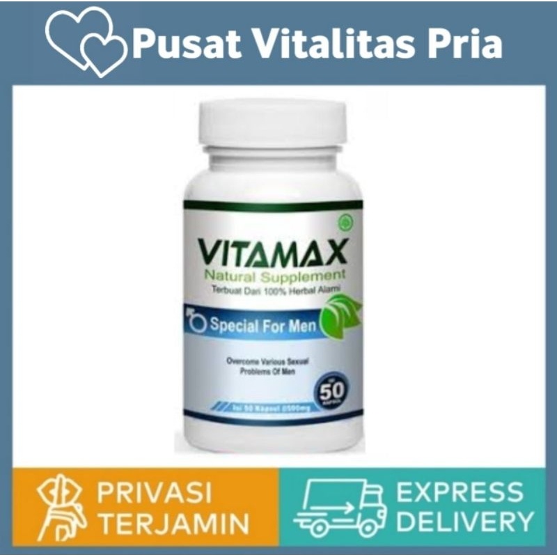 Jual OBAT HERBAL KUAT PRIA TAHAN LAMA VITAMAX ASLI ORIGINAL | Shopee Indonesia