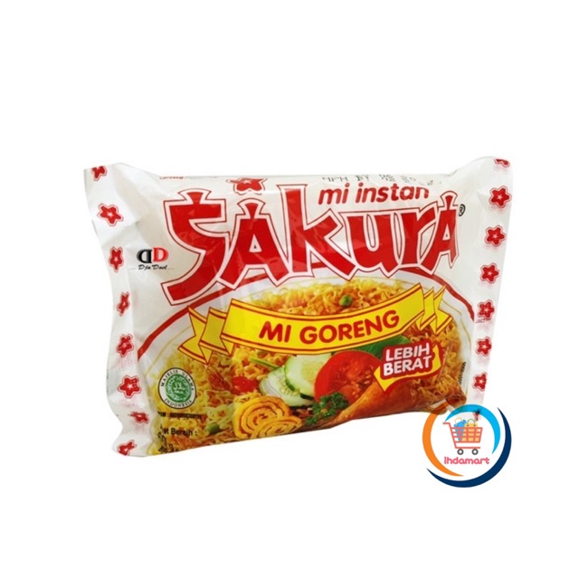 Jual Mie Instan Sakura Goreng 60 gr (Isi 10 pcs) | Shopee Indonesia