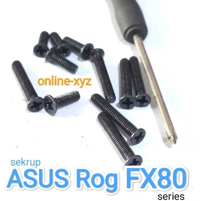 Jual baut mur screw sekrup casing ASUS TUF FX80 FX86 FX80G FX86F FX86S | Shopee Indonesia
