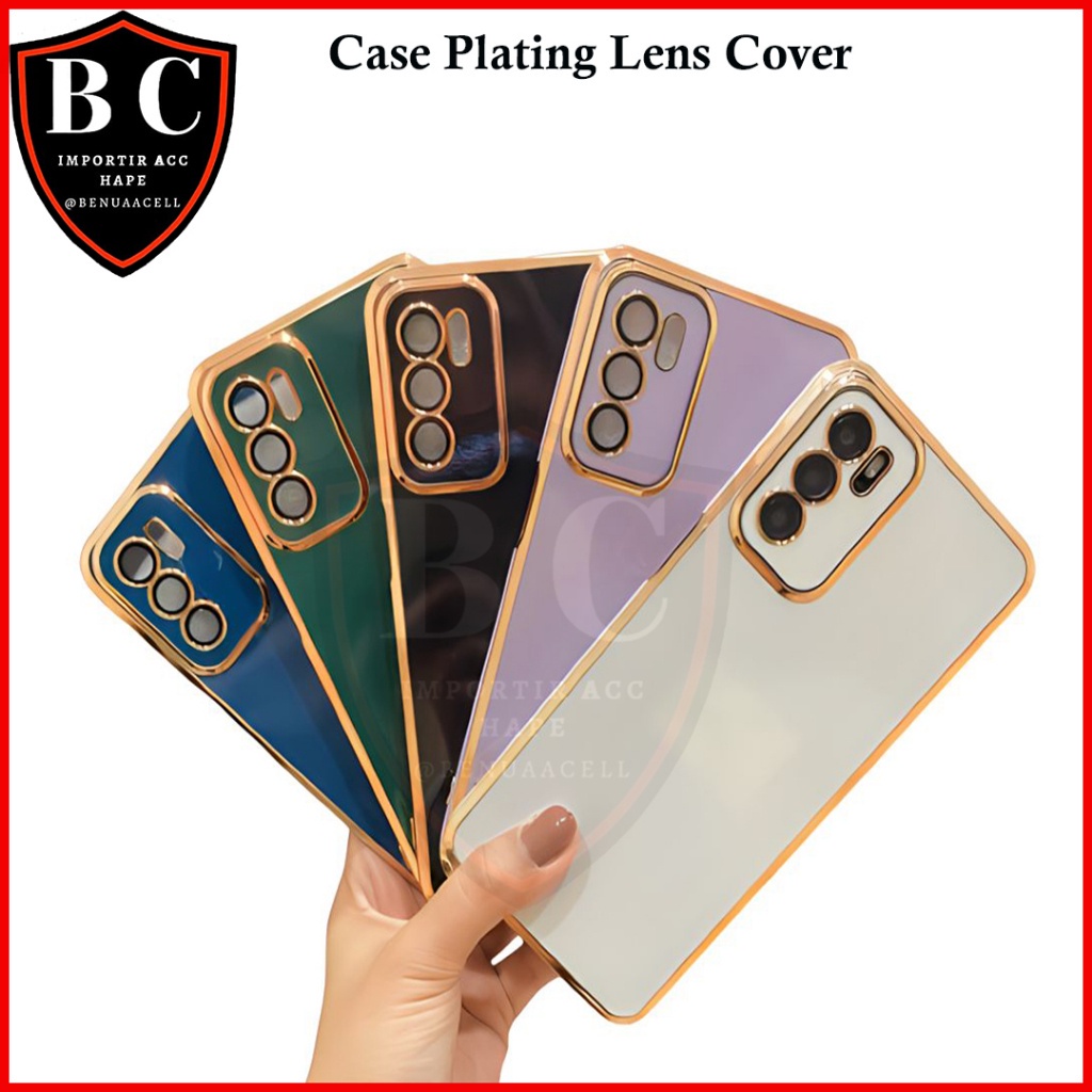 Jual CASE PLATING LENS COVER OPPO A60 A78 4G A38 4G A18 A15 A15S A16 ...