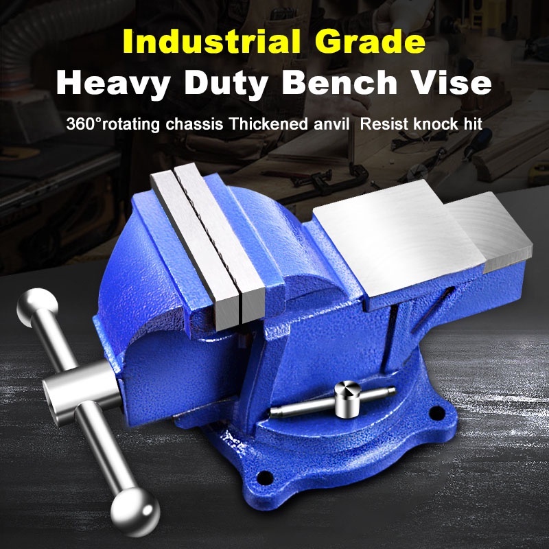 Jual Catok Paron Ragum Besi 5" inch Bench Vice Vise Alat Jepit/Alat ...