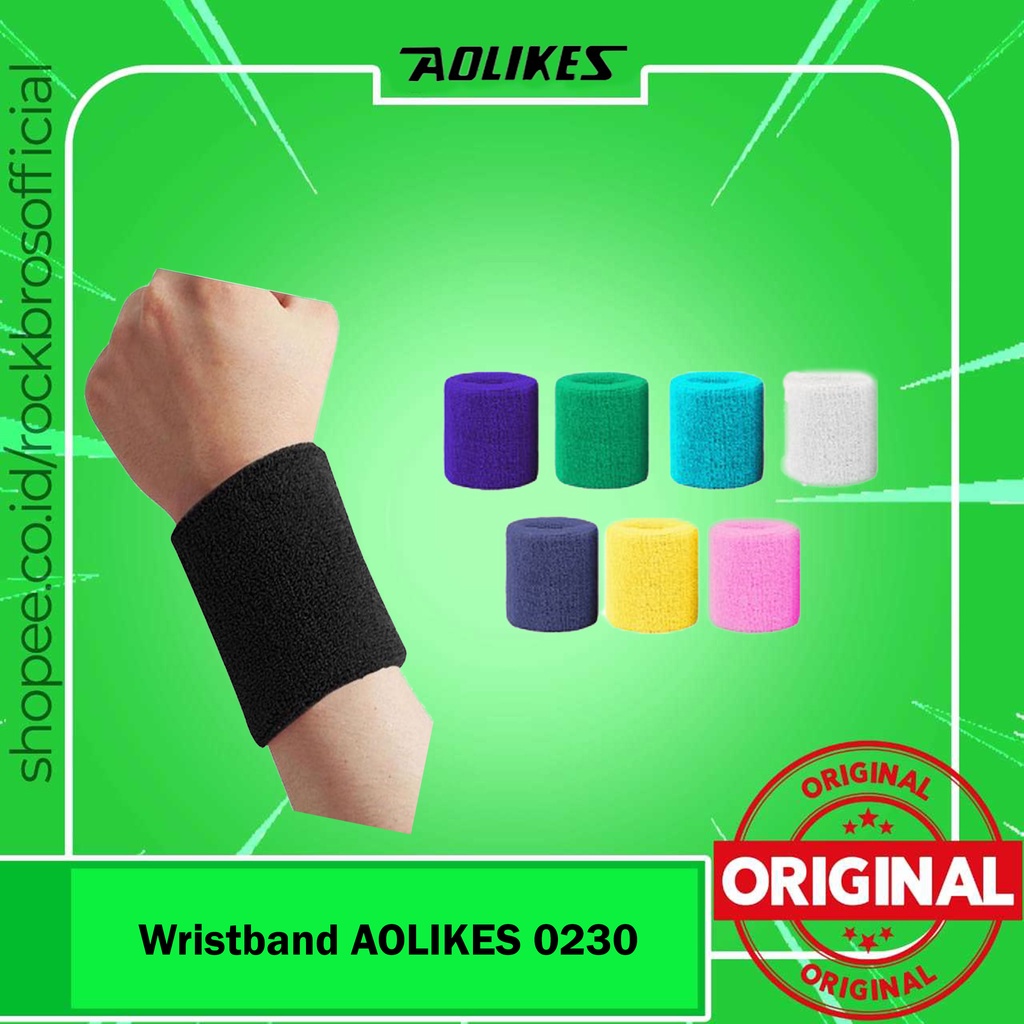 Jual Handband Gelang Tangan Aolikes 0230 Wrist Guard Band Olahraga Gym ...