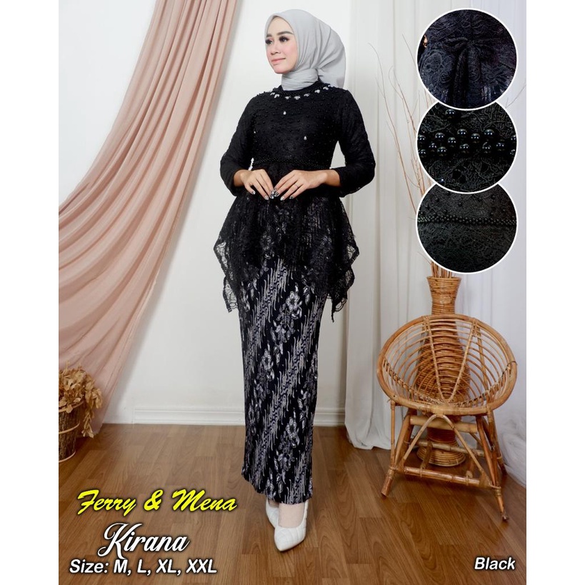 Jual BA KEBAYA BRUKAT/ SETELAN KEBAYA BROKAT KIRANA | KEBAYA KIRANA ...