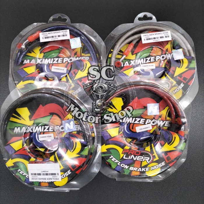 Jual Selang rem PRO LINER 1100mm pcx - nmax 155 - aerox 155 - honda adv ...