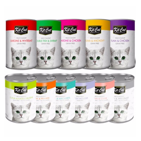 Jual Kit Cat Kaleng 400GR KitCat Makanan Kucing Basah Premium Wet Food ...